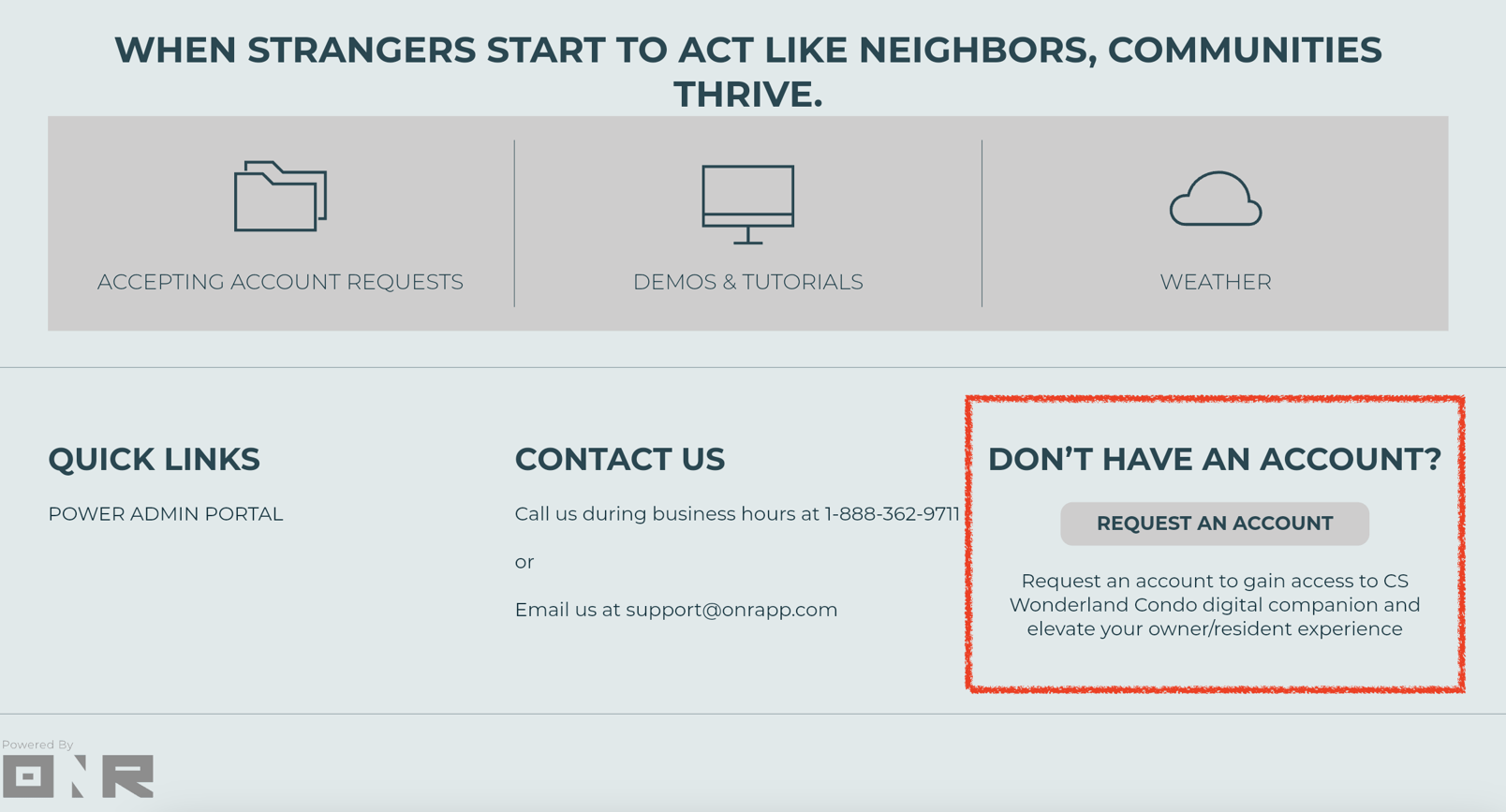 How to Request an Account – ONR Knowledge Base