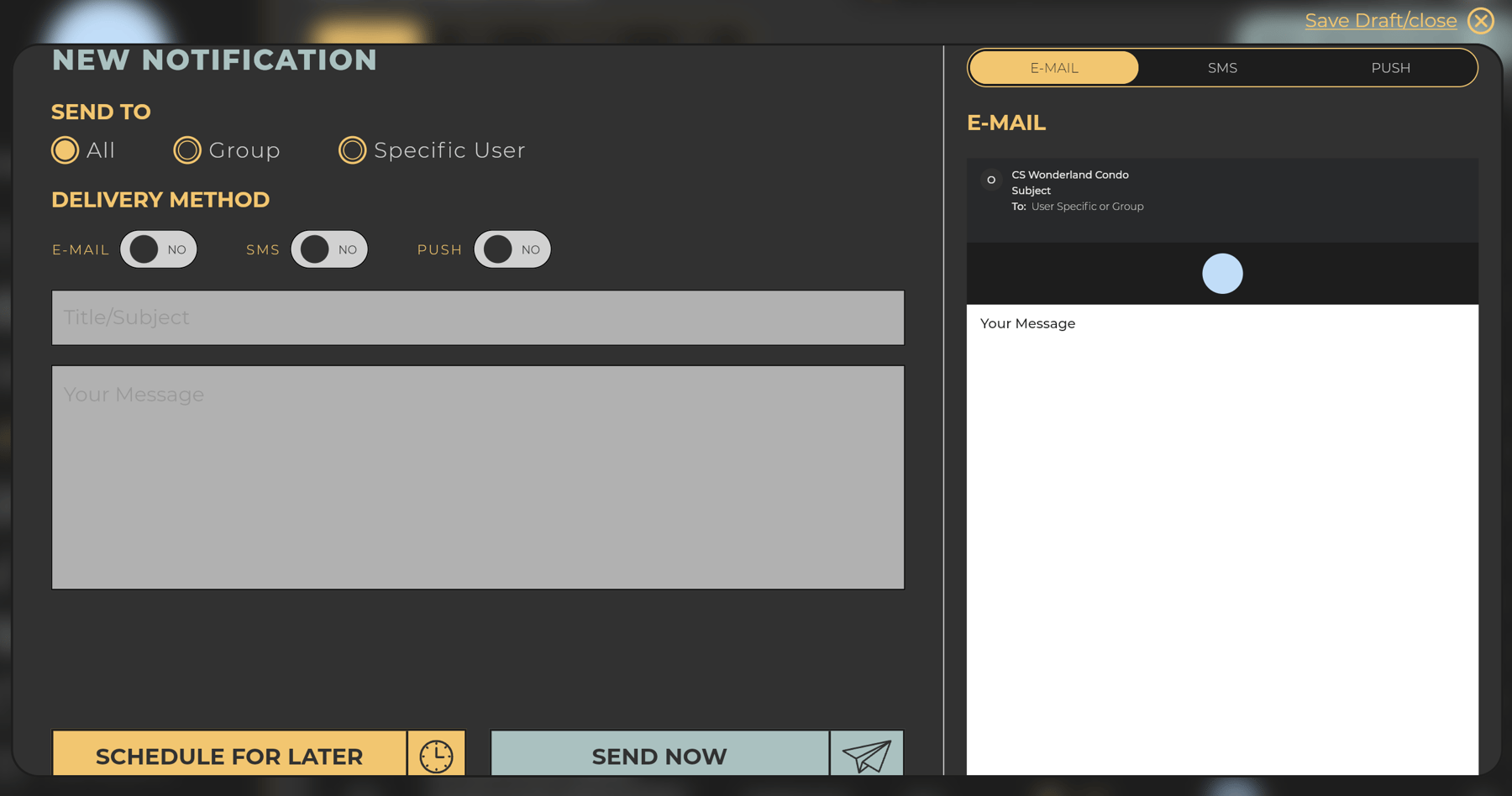 How to Send Notifications in Power Admin – ONR Knowledge Base